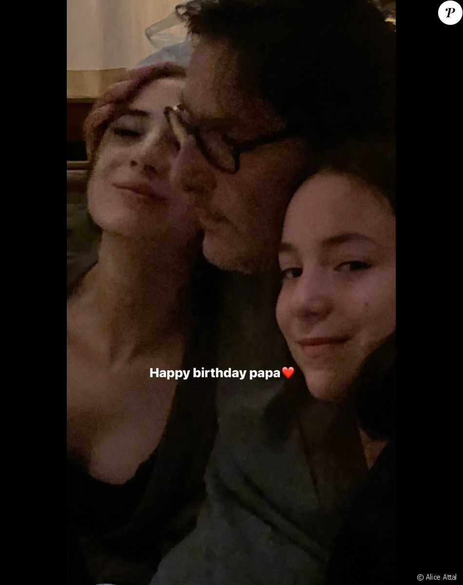 Yvan Attal : Adorable câlin avec ses deux filles pour une belle ...