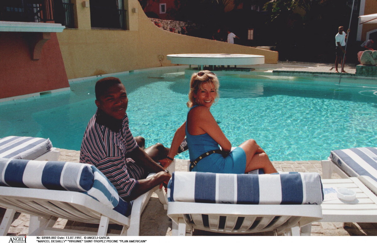 Photo : Marcel Desailly et son ex-femme Virginie à Saint-Tropez ...