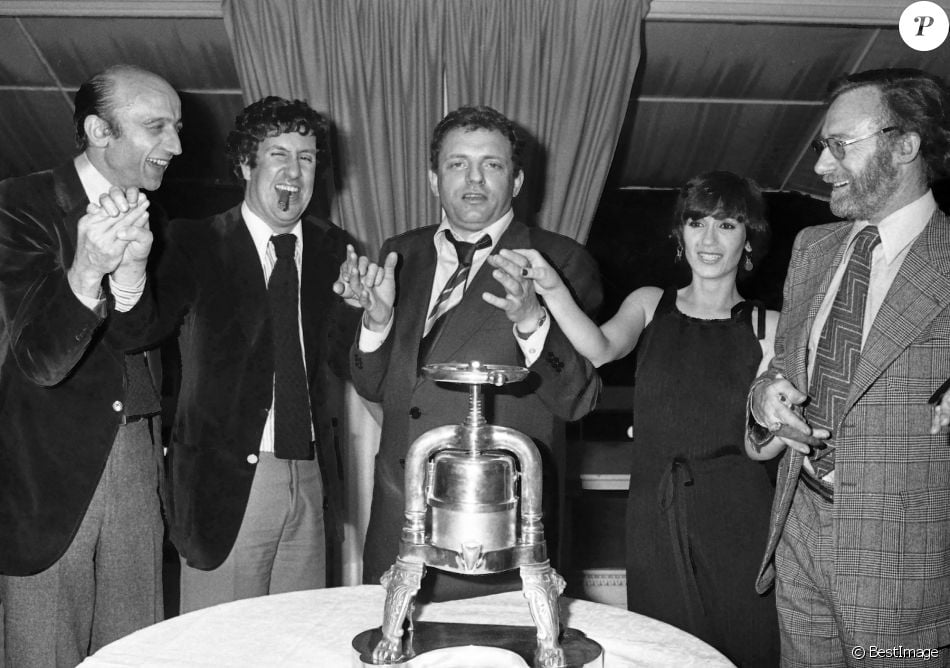 Pierre Bonte, Stéphane Collaro, Jacques Martin, Danièle Evenou, Piem ...