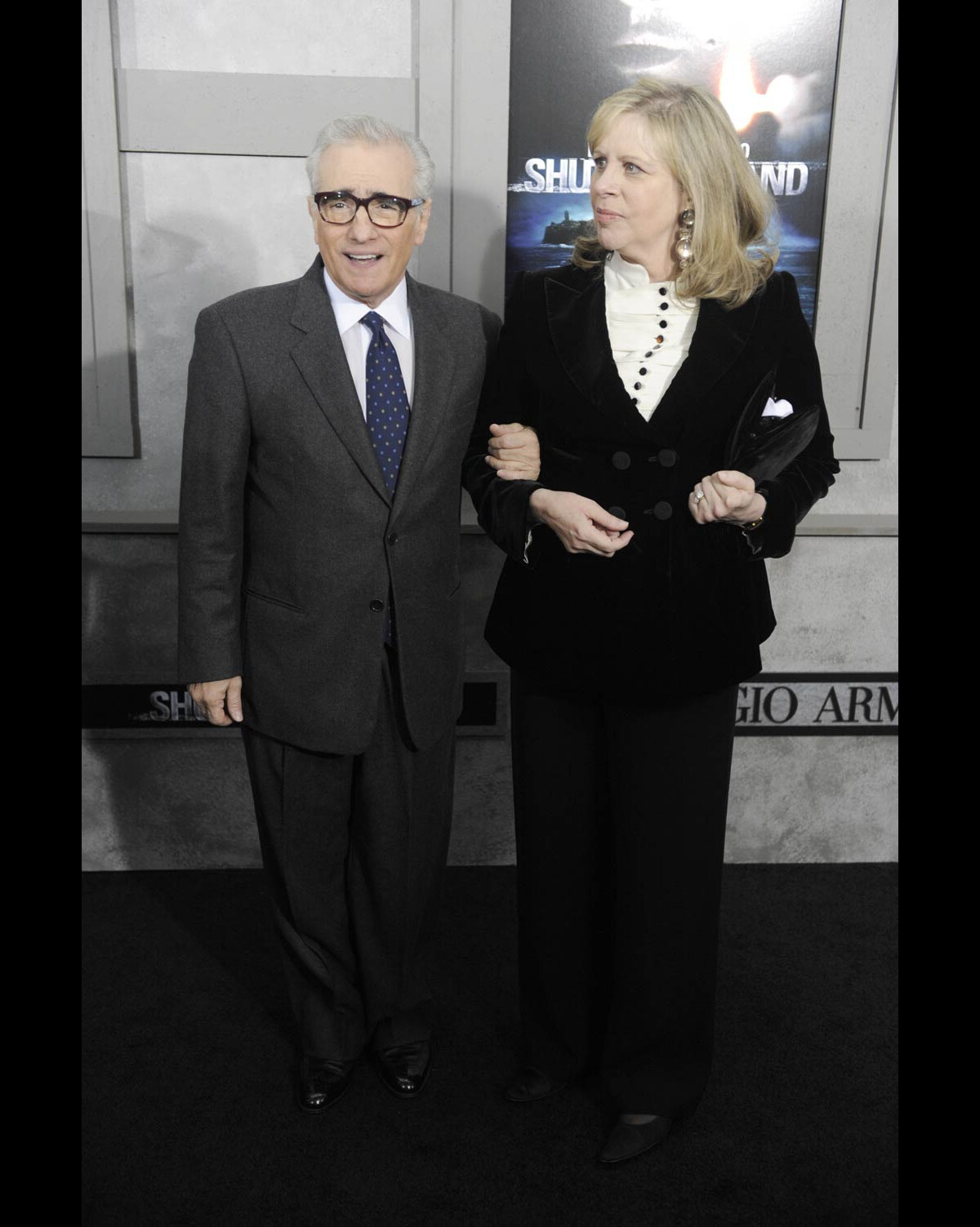 Photo : Martin Scorsese et Helen Morris à l'occasion de l'avant-première de Shutter Island, au ...