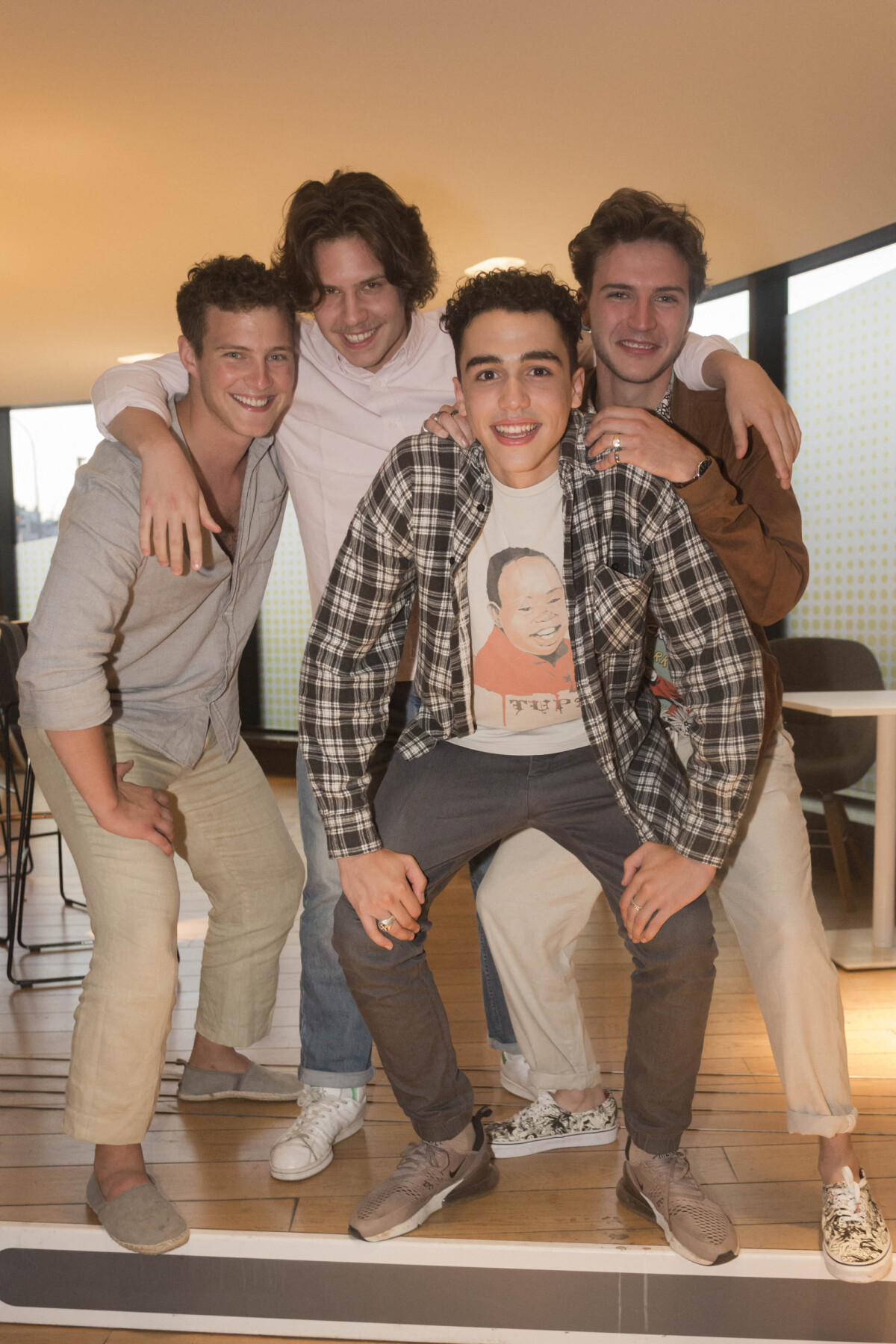 Photo : Exclusif - Guillaume Arnault , Abraham Wapler, Carl Malapa et ...