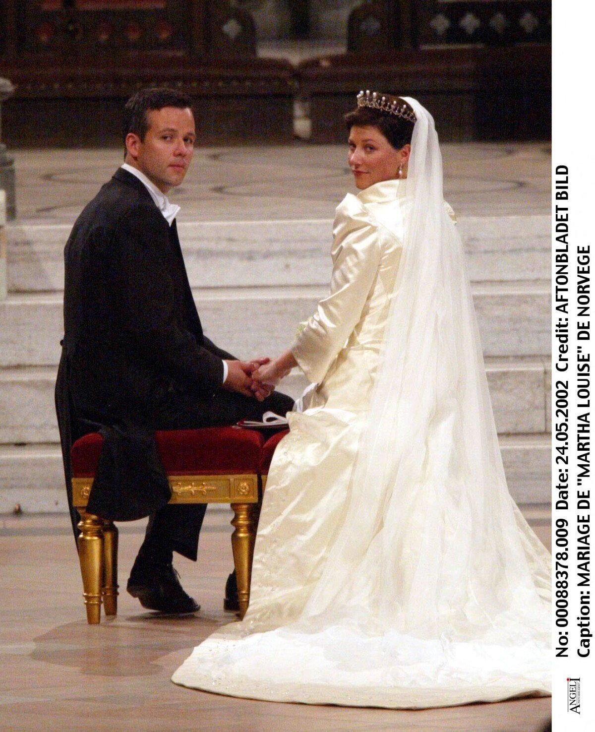 Photo : Mariage de Märtha Louise de Norvège et d'Ari Behn en 2002 ... Photo : Mariage de Märtha Louise de Norvège et d'Ari Behn en 2002 ...