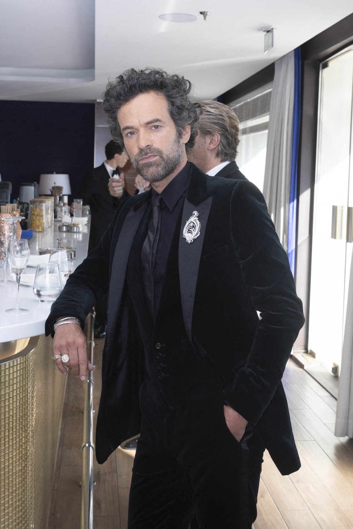 Photo : Romain Duris - L'Equipe du film Coupez! présenté en ouverture ...