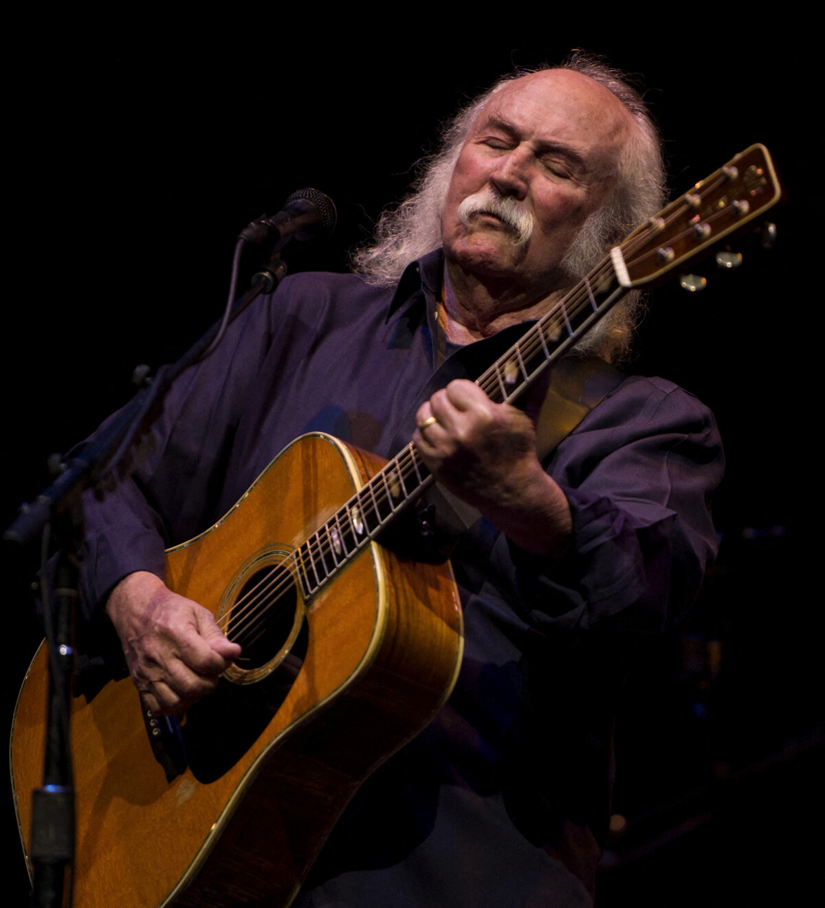 Photo : Archives - L'artiste de folk rock David Crosby, du supergroupe ...