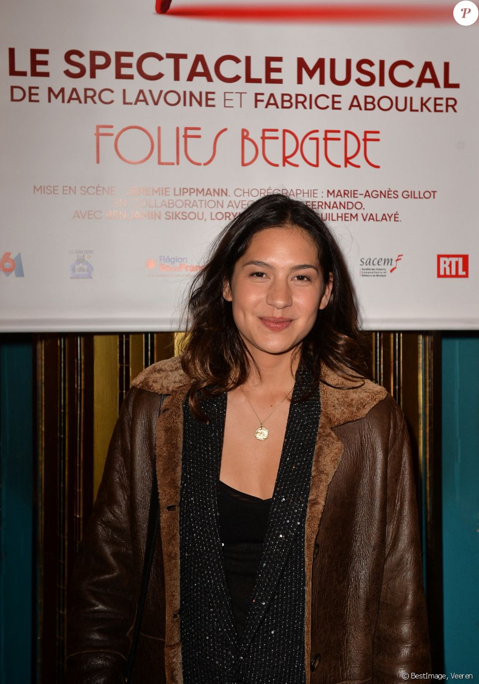 Exclusif - Line Papin à la générale de presse du spectacle musicale Les ...