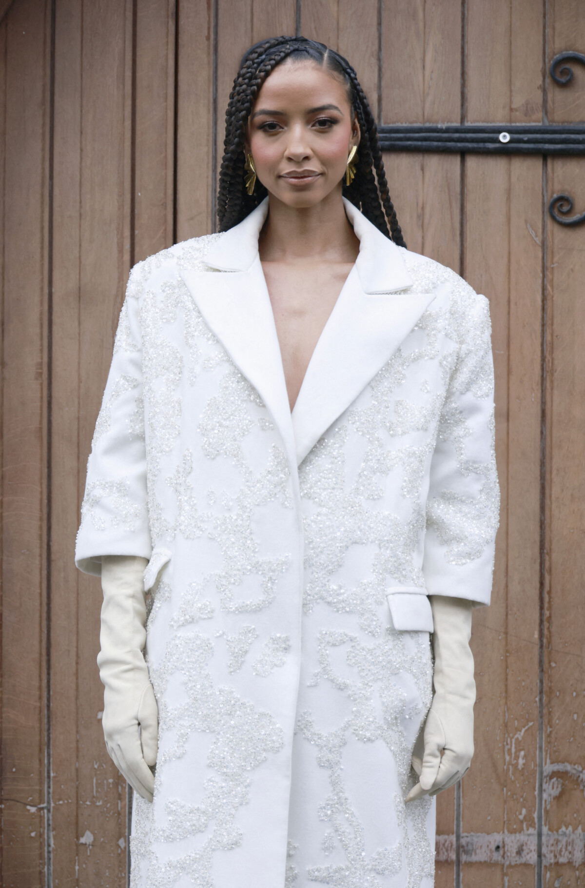 Photo : Flora Coquerel arrivées au défilé de mode Haute-Couture "Juana ...