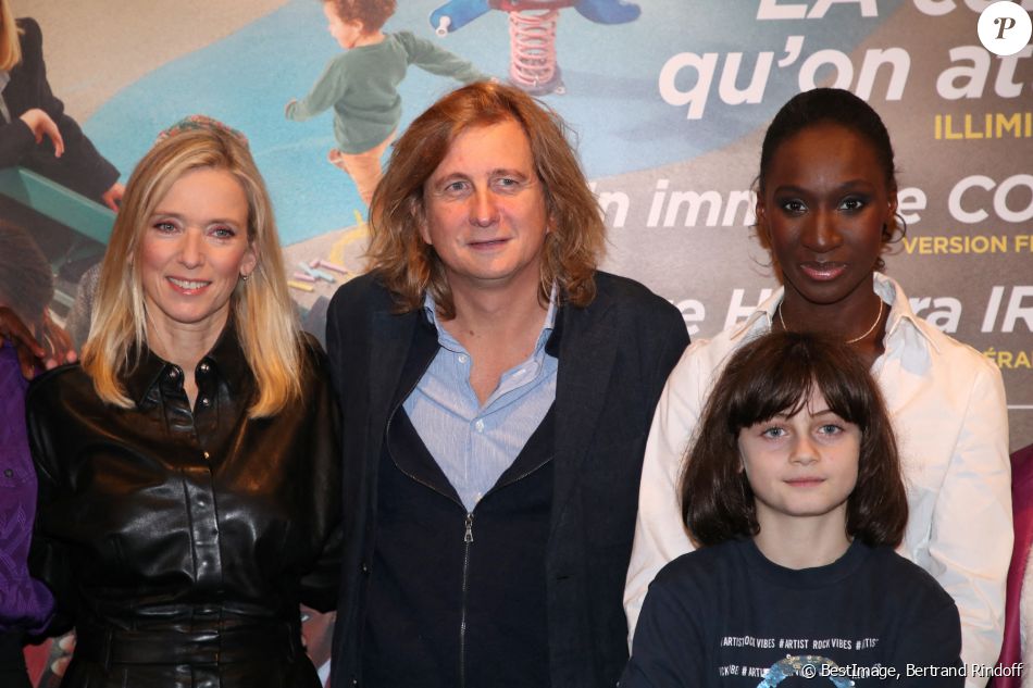 L'équipe du film : Léa Drucker, le réalisateur Julien Rambaldi, Vidal ...