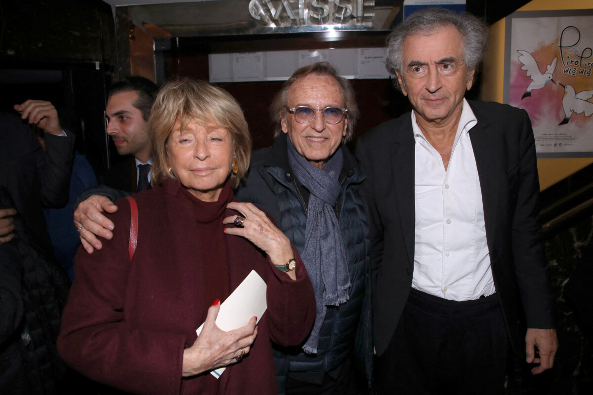Photo : Danièle Thompson, Alexandre Arcady et Bernard-Henri Lévy ...