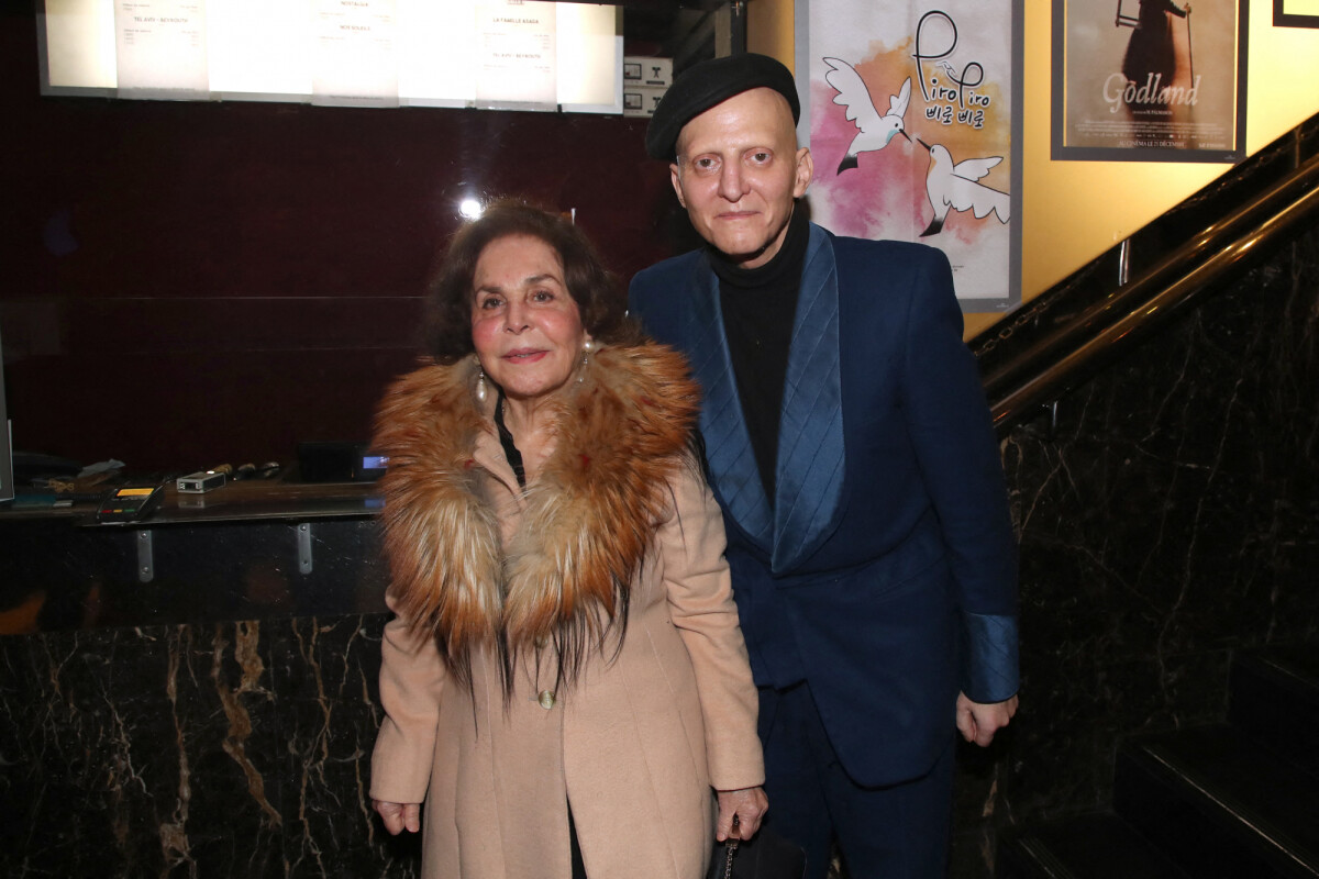Photo : Ali Mahdavi et sa mère - Projection du documentaire "Slava ...