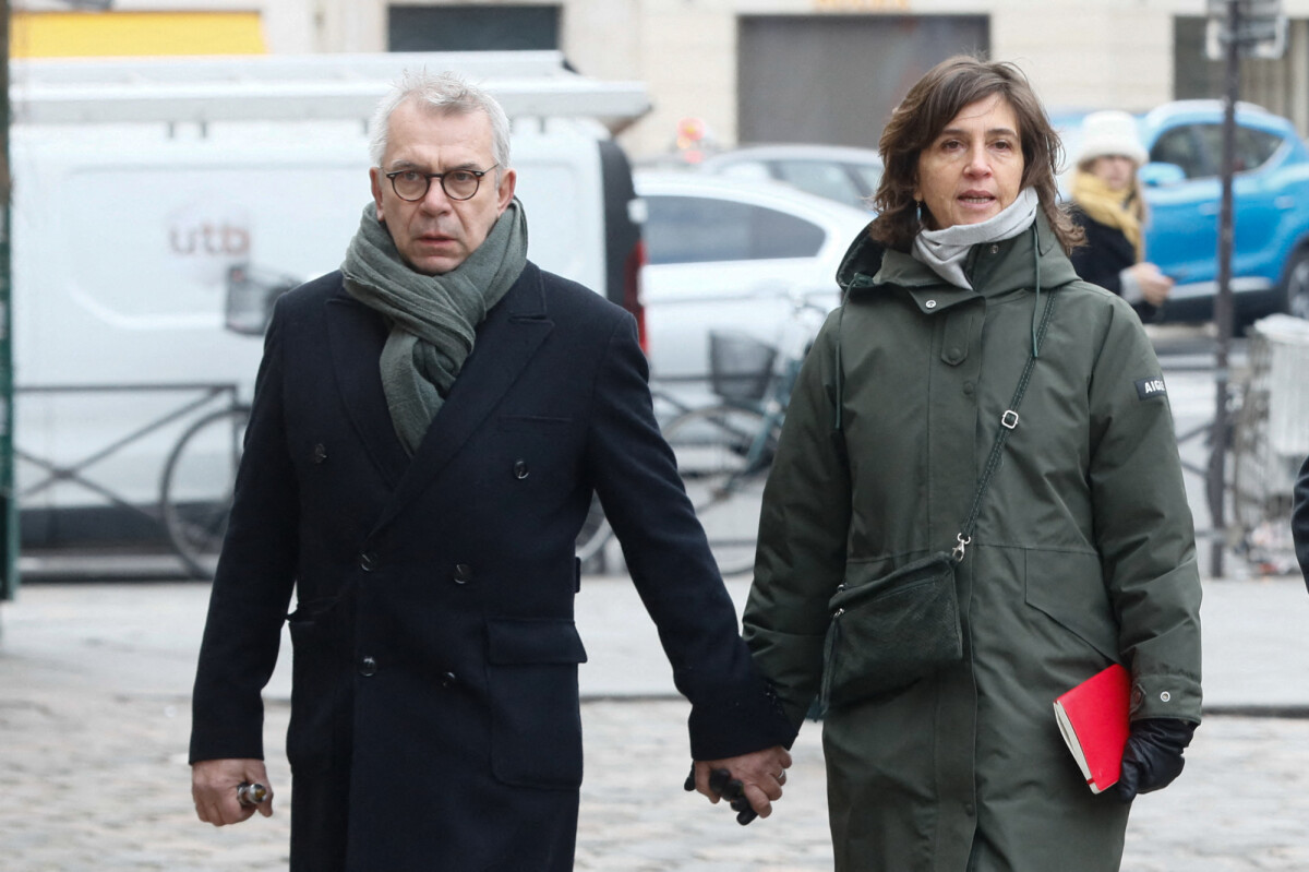 Photo : Philippe Torreton et sa femme Elsa Boublil arrivant aux ...