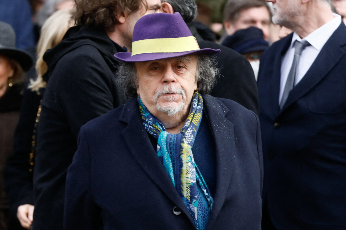 Photo : Jean-Michel Ribes - Sorties des obsèques de Philippe Tesson en ...