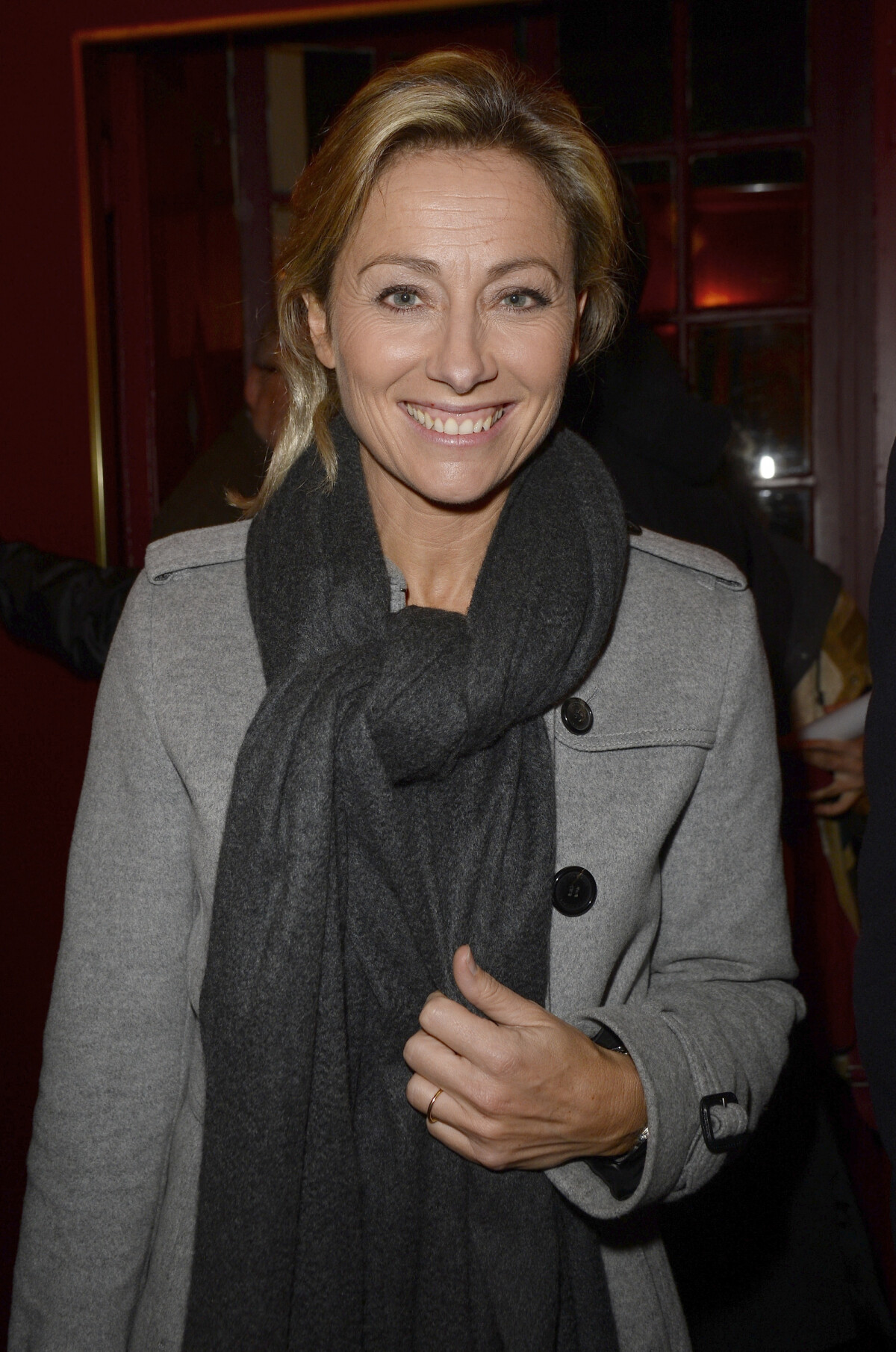 Photo : Exclusif - Anne-Sophie Lapix - People à la générale de la pièce ...