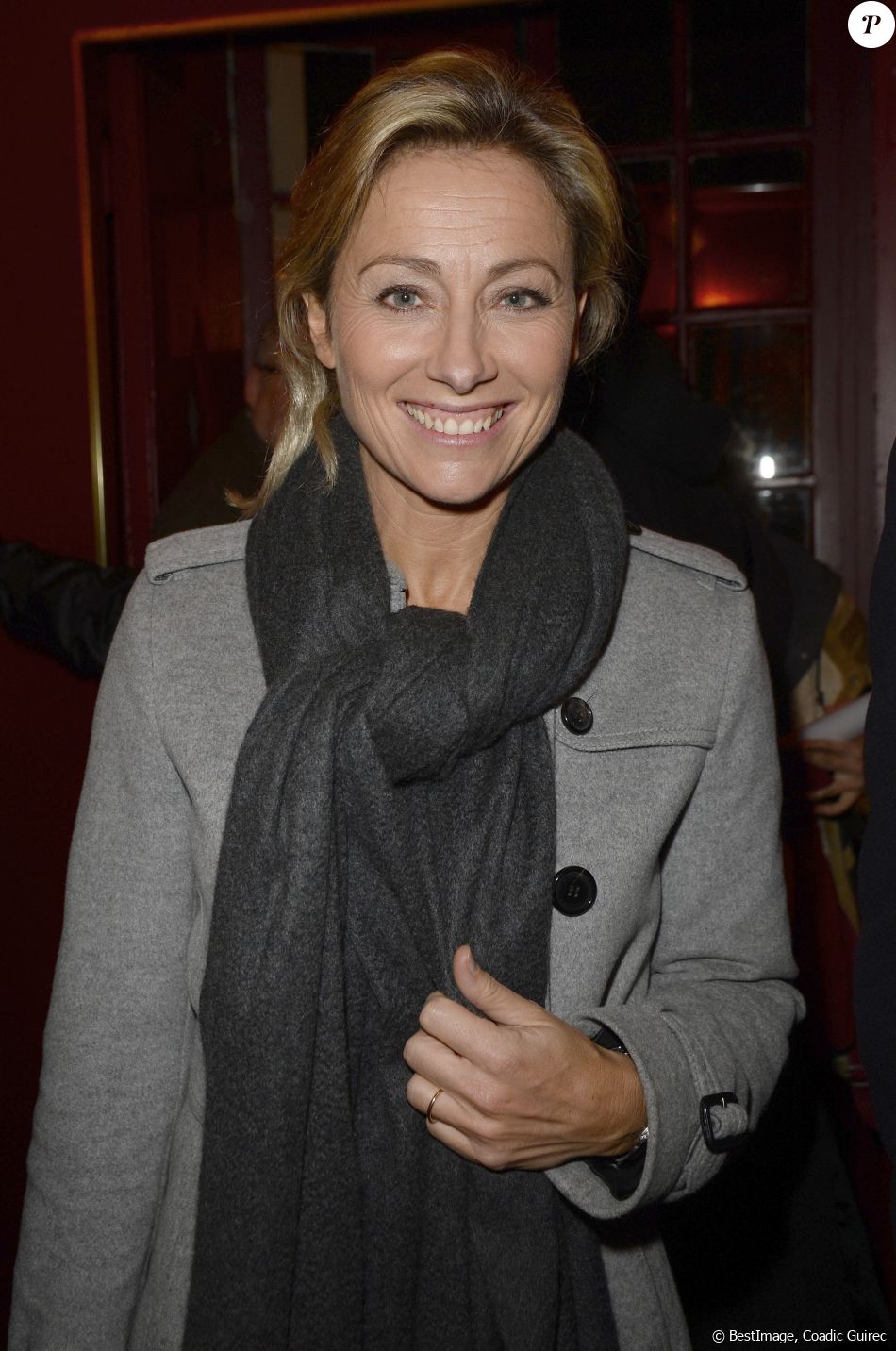 Exclusif - Anne-Sophie Lapix - People à la générale de la pièce A torts ...