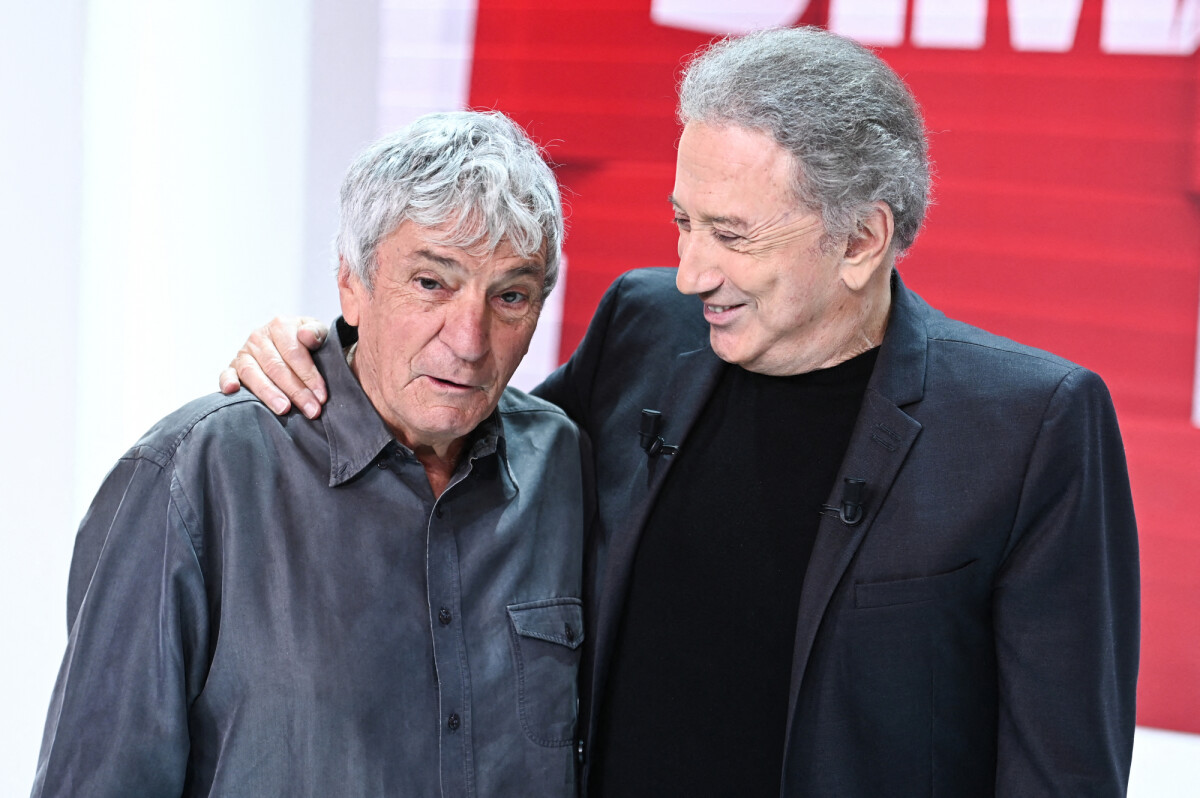 Photo : Exclusif - Georges Chelon et Michel Drucker - Enregistrement de ...