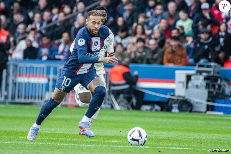 Neymar Jr (Paris SG) lors du match de Ligue 1 Uber Eats PSG - Lille (4 ...