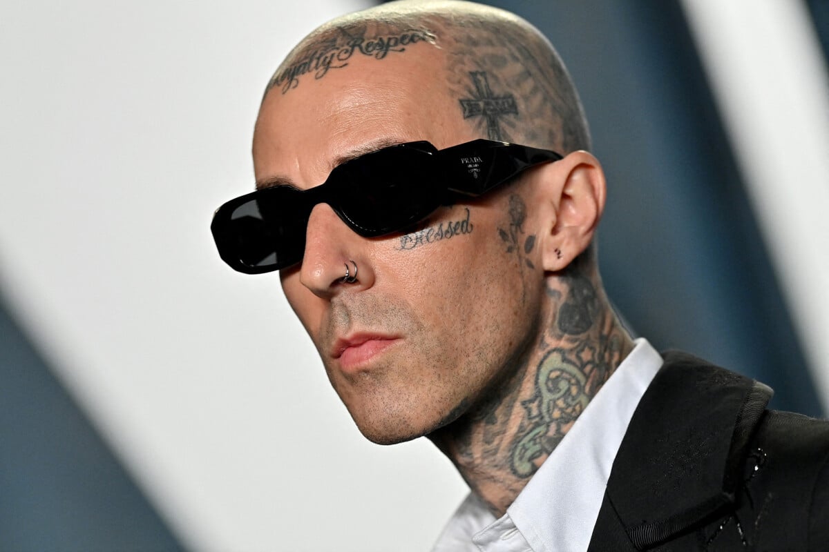 Photo : Travis Barker au photocall de la soirée "Vanity Fair" lors de ...