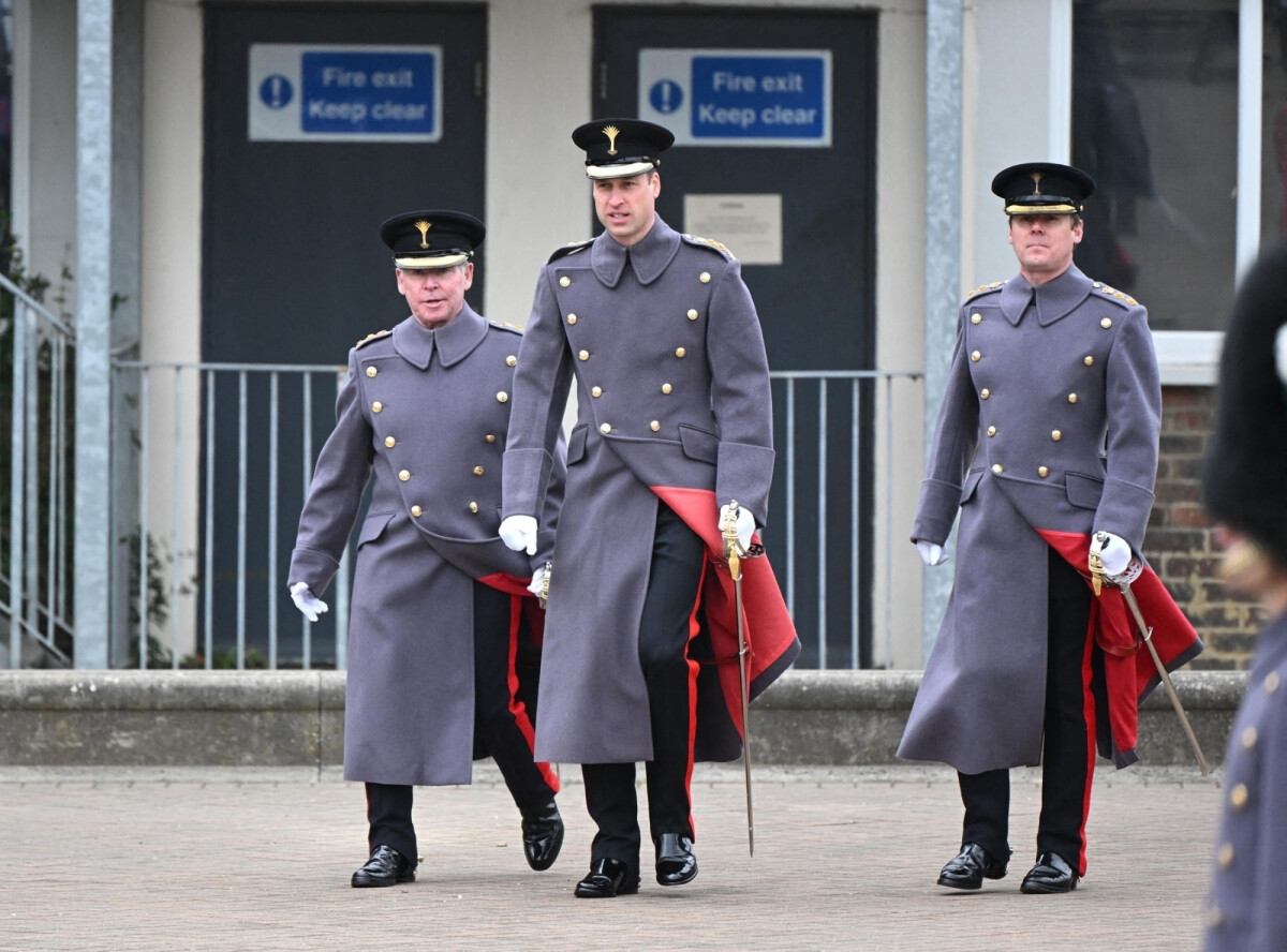 Photo : Le prince William de Galles, en visite au "1st Battalion Welsh ...