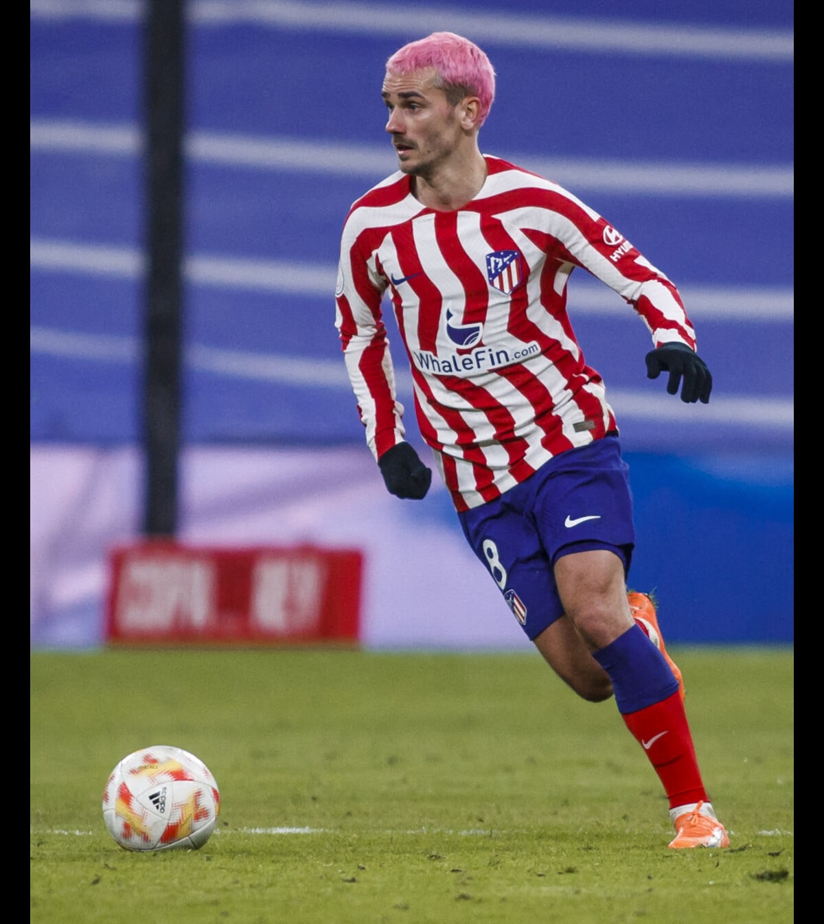 Photo : Antoine Griezmann de l'Atletico de Madrid lors du match de ...