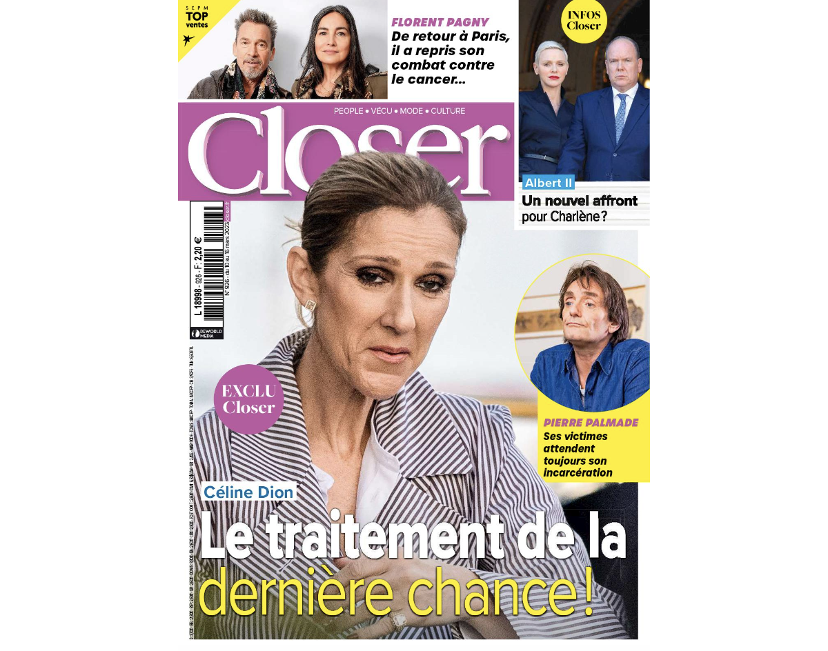 Photo : Le magazine Closer a dévoilé le traitement "de la dernière ...
