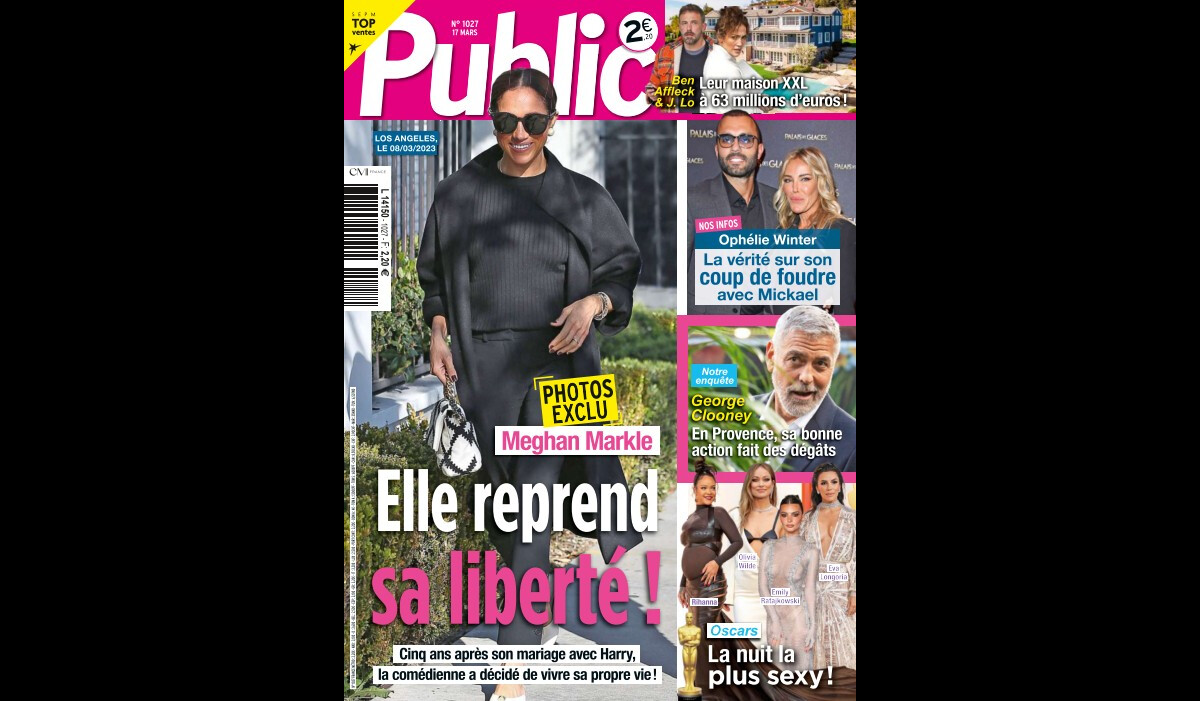 Photo : La Une de Public du 17 mars 2023 - Purepeople