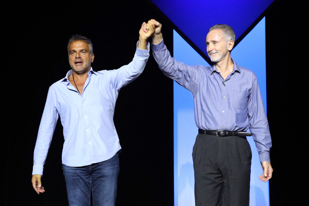 Photo : Exclusif - Thierry Lhermitte et son metteur en scène Steve ...