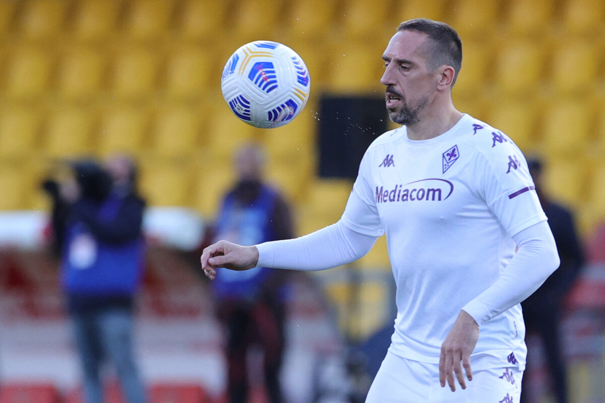 Photo : Franck Ribery - Match de football en serie A Benevento contre ...