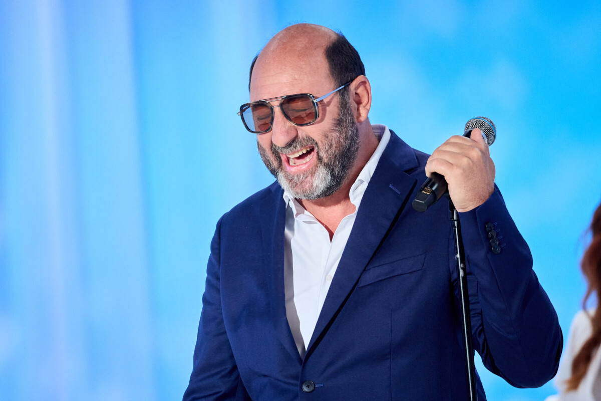Photo : Exclusif - Kad Merad lors de l'enregistrement d'un Grand show ...