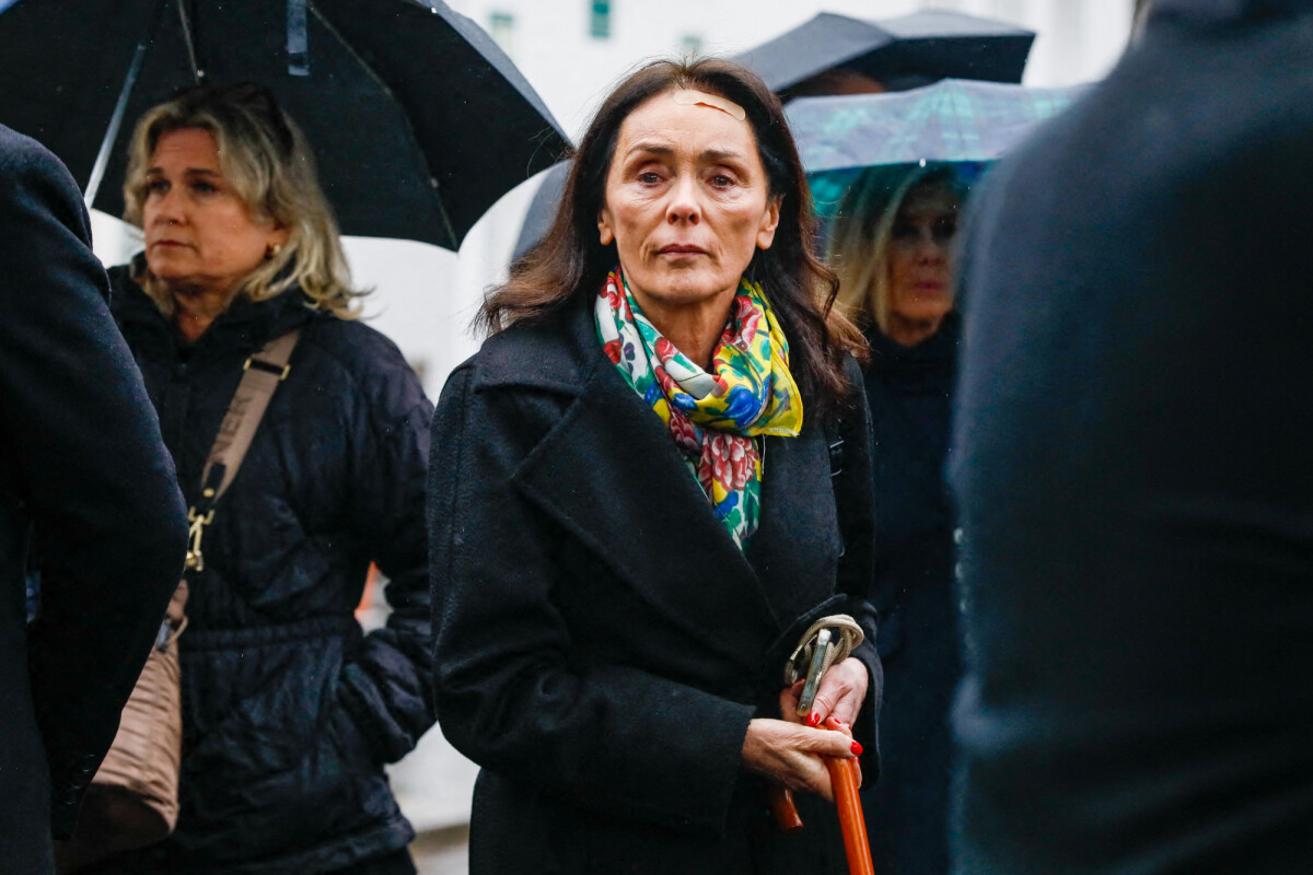 Photo : L'avocate Jacqueline Laffont - Arrivées aux obsèques de l ...