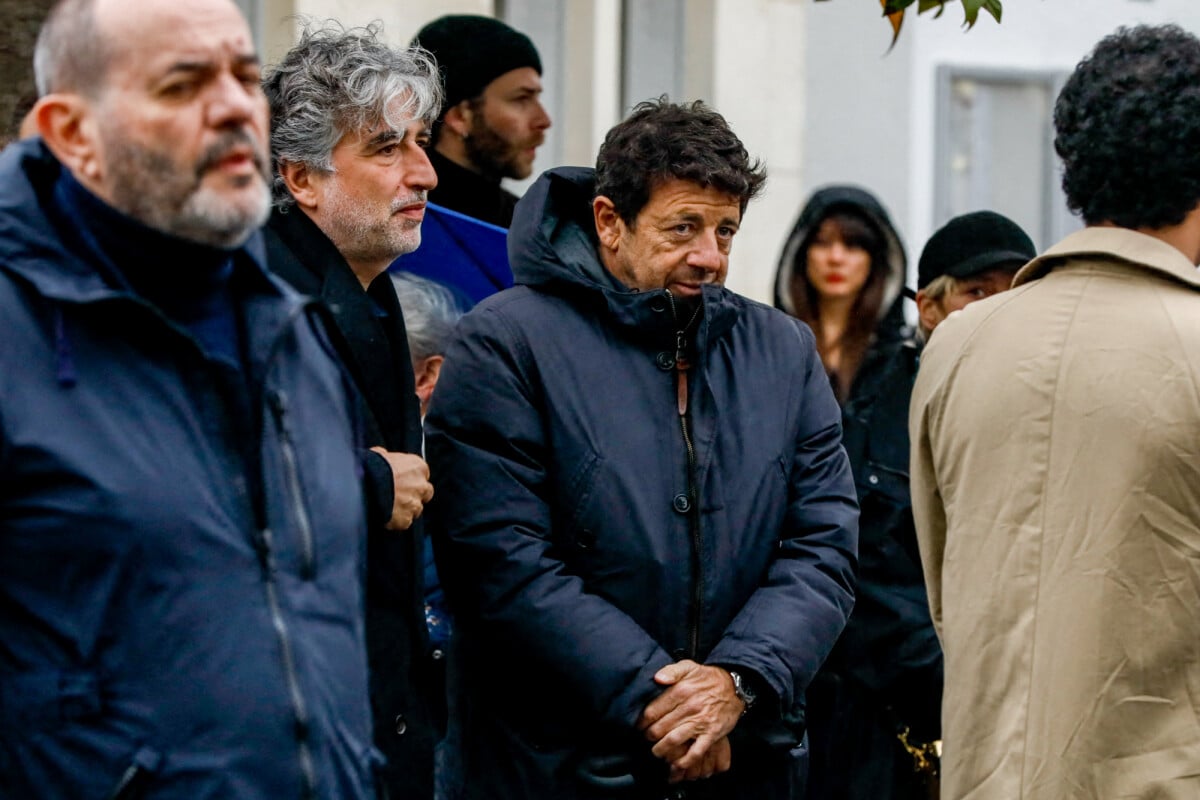 Photo : Alexandre Amiel, Patrick Bruel - Arrivées aux obsèques de l'avocat Hervé Temime au ...
