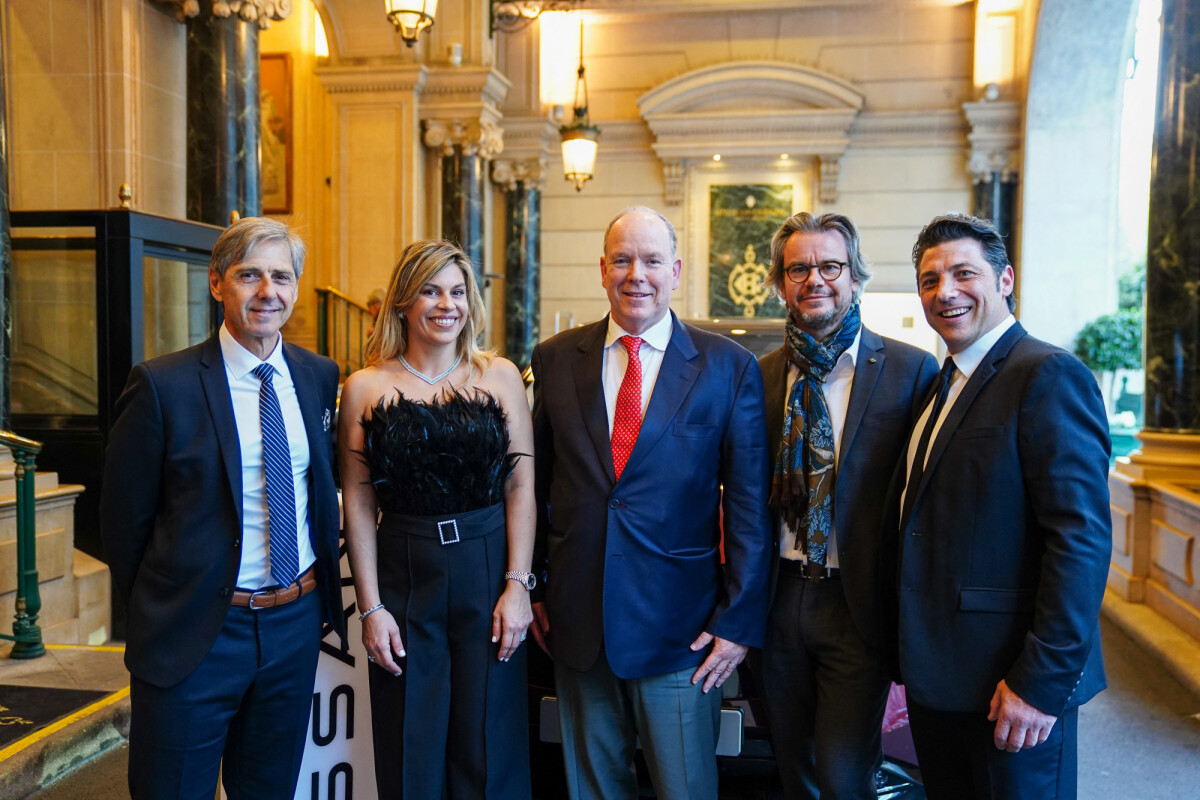 Photo : Exclusif - Jean-Michel Falcone (Nissan), Lilly Kelleher ( femme ...