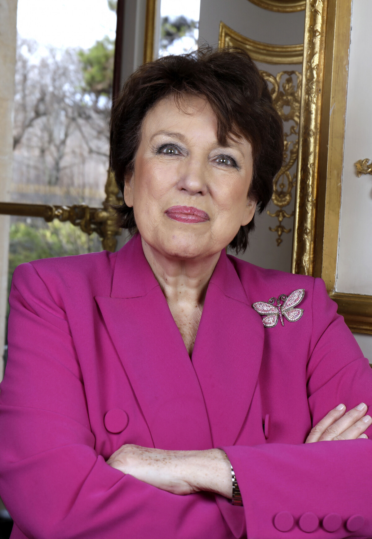 Photo : Portrait de Roselyne Bachelot lors de la 32ème journée du livre ...