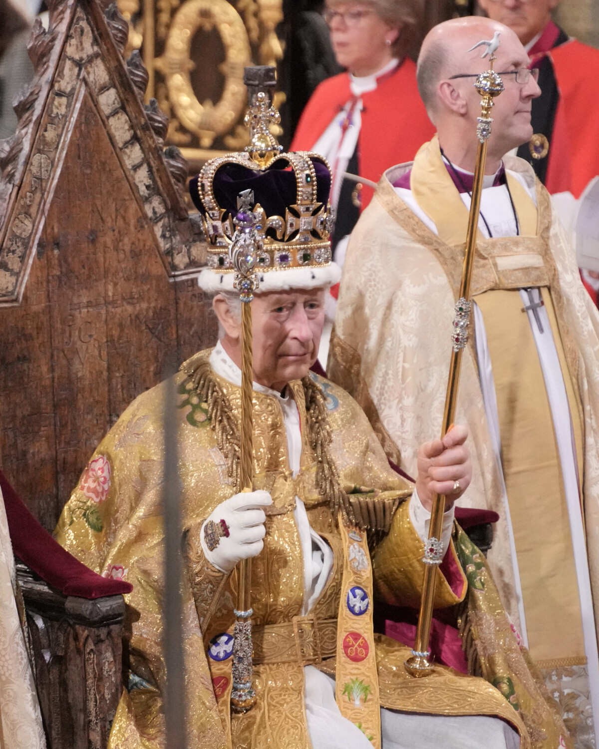Photo : Ce samedi, c'est le grand jour pour Charles III, puisque c'est ...