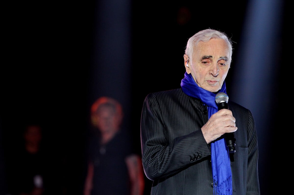 Photo : Charles Aznavour a six enfants. Charles Aznavour à La Fête de ...