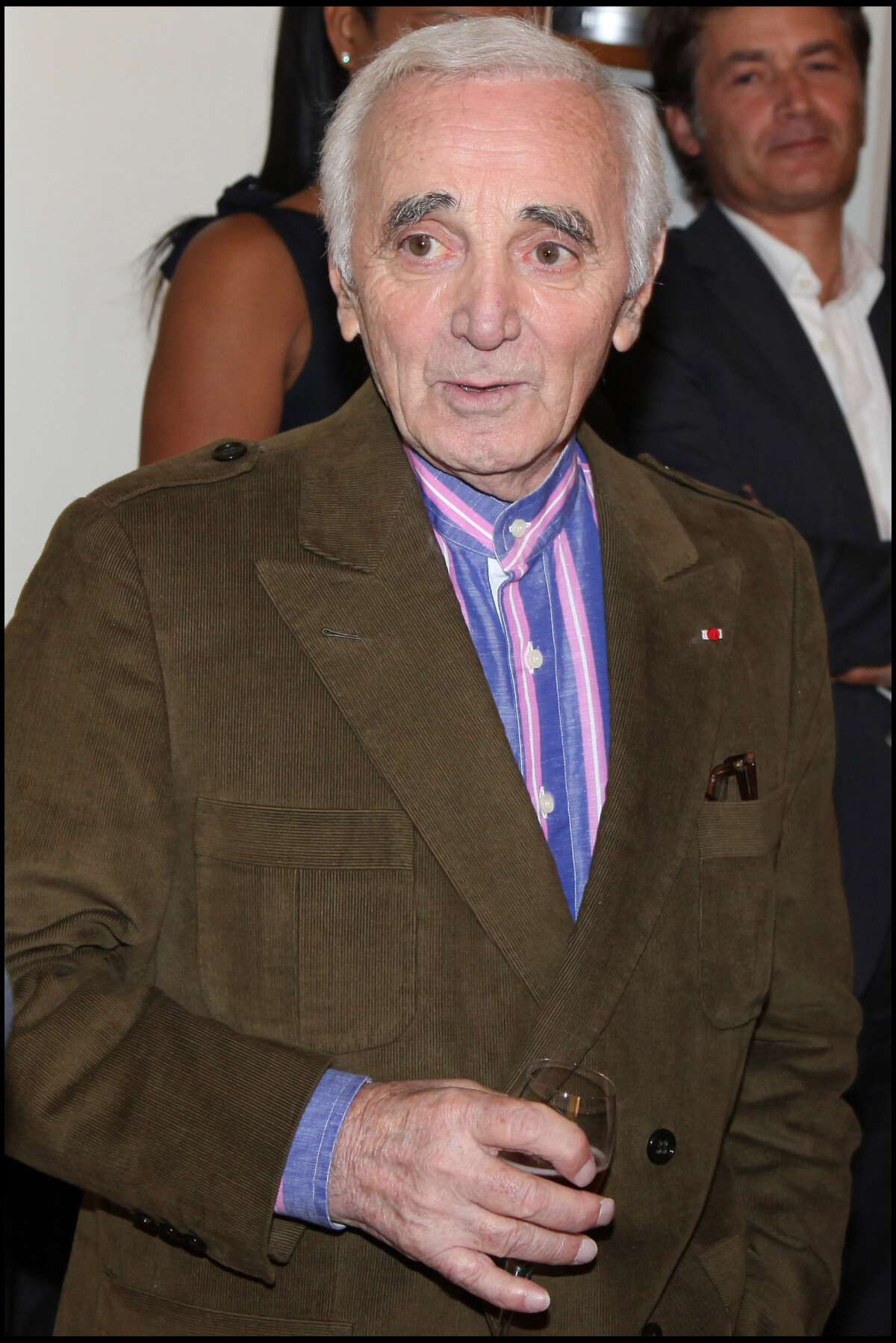 Photo : Charles Aznavour à l'Olympia de Paris dans le cadre de son ...