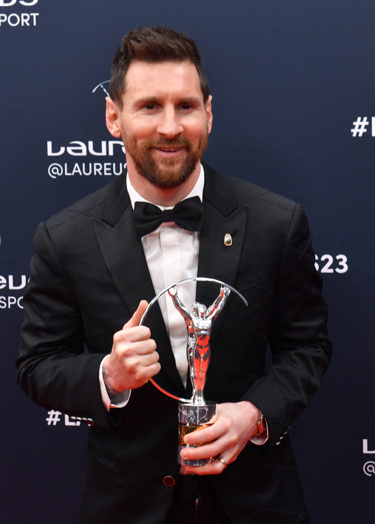 Photo : Lionel Messi - Les Lauréats des " 2023 Laureus World Sports ...
