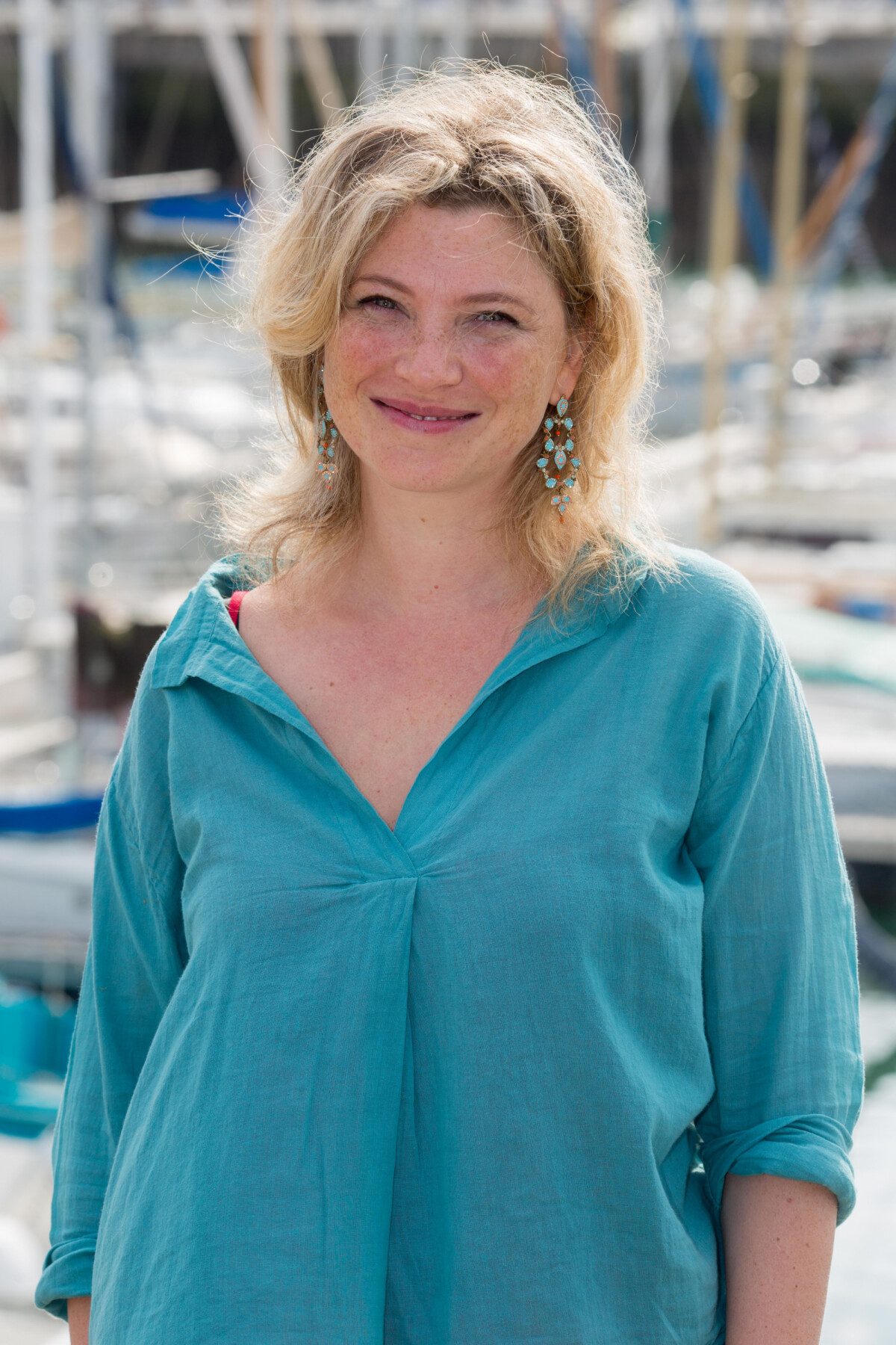 Photo : Cécile Bois au photocall du film "Envers et contre tous" lors ...