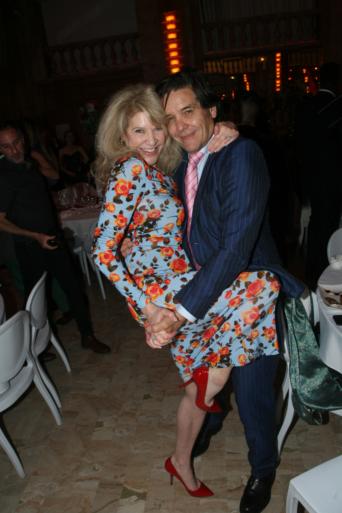 Photo : Michael Damien et sa femme Janeen - Soirée de gala au profit de ...