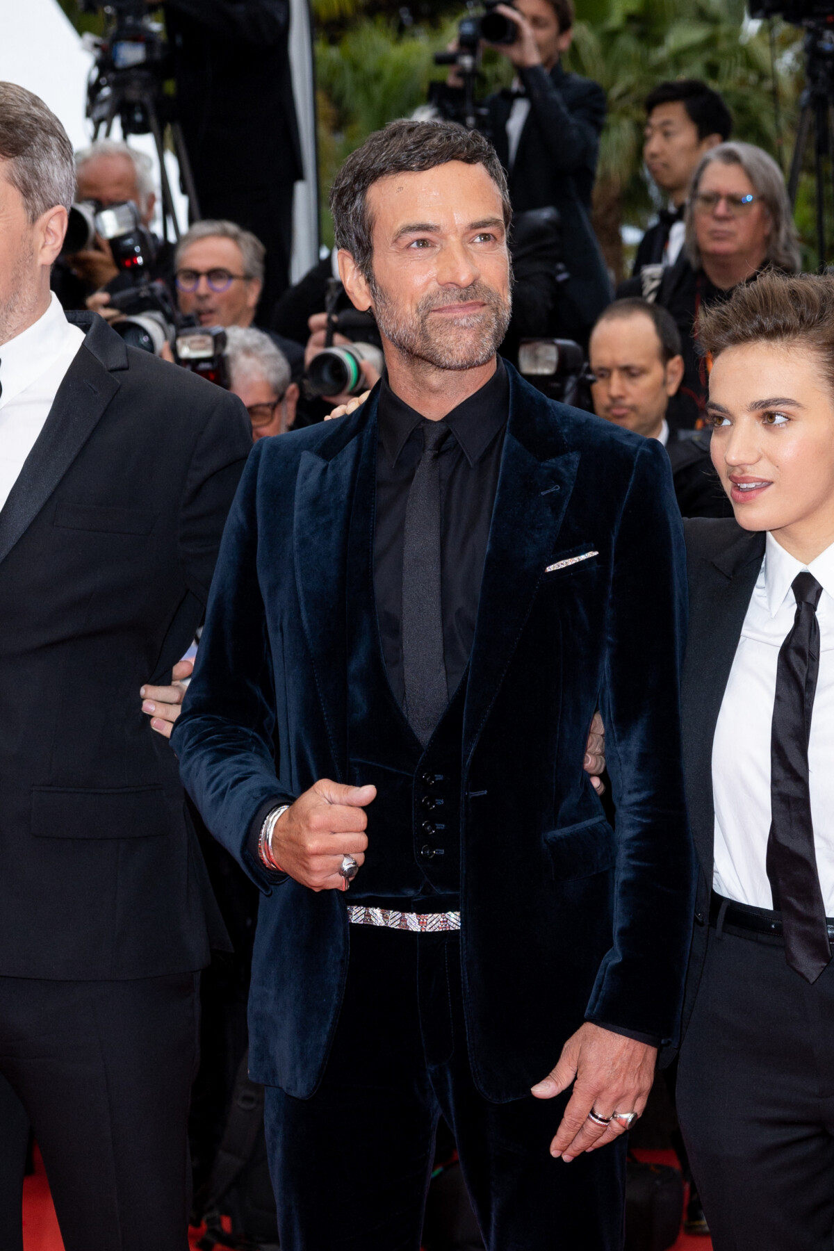 Photo : Romain Duris, Billie Blain (Habillée par Celine) - Montée des ...