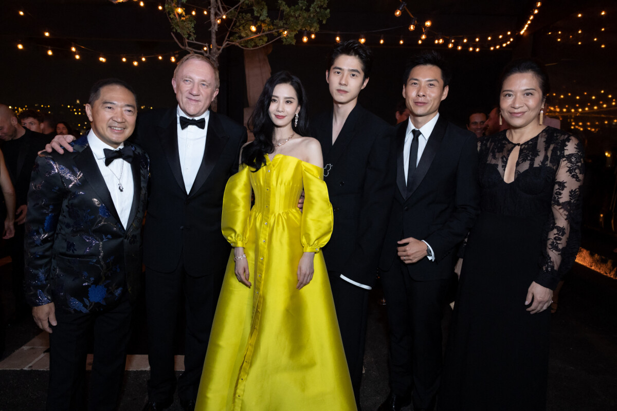Photo : Semi-Exclusif - Dennis Chan, François-Henri Pinault, Liu Shishi ...