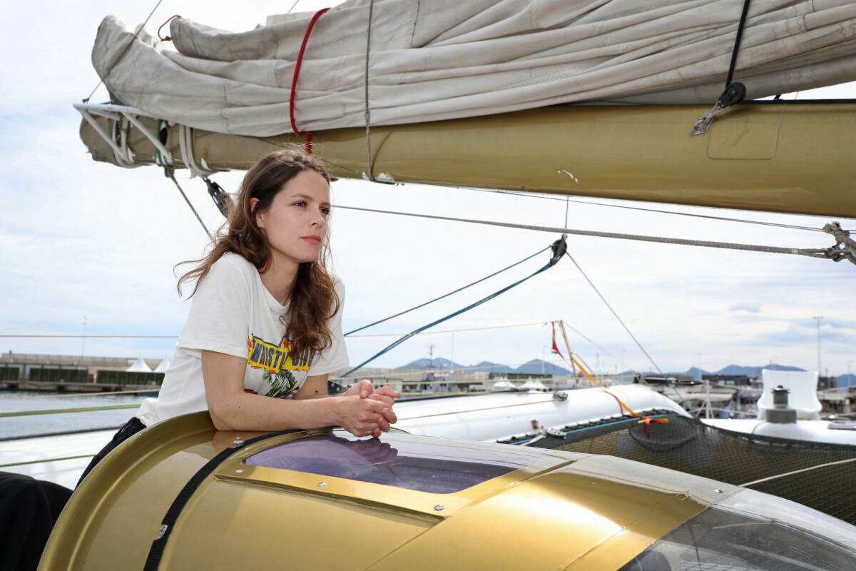 Photo : Stéphane Caillard (qui interprète Florence Arthaud) - Photocall ...