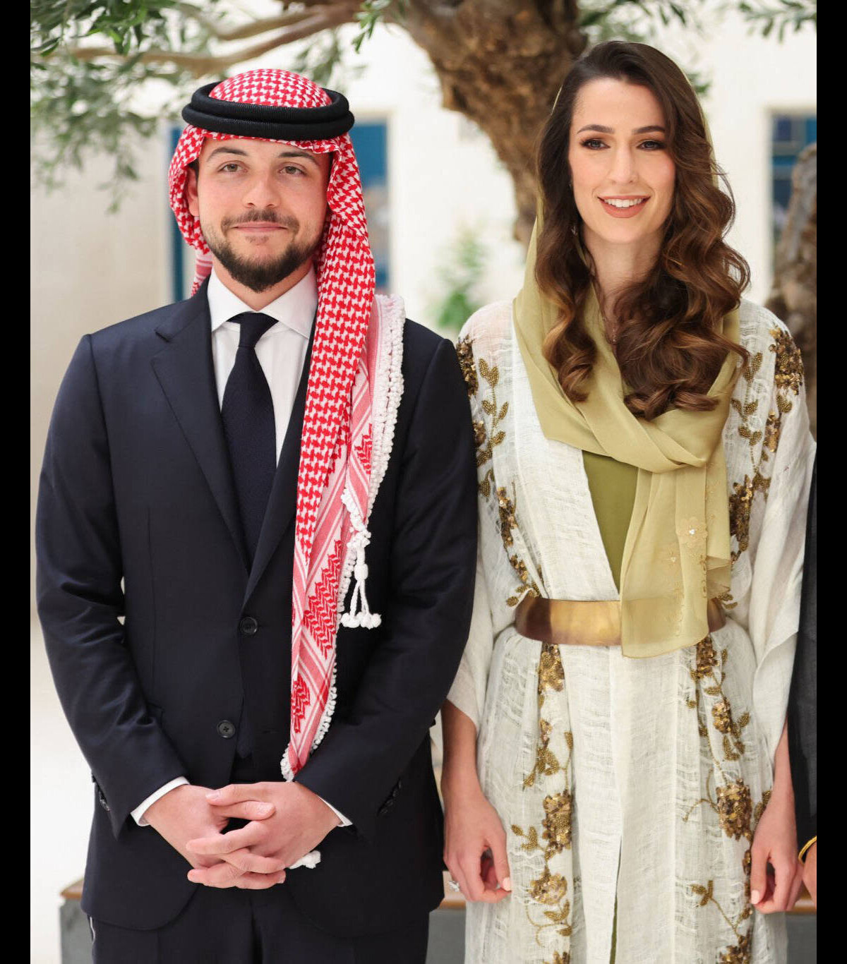 Photo : Rajwa et Hussein se marieront le 1er juin prochain en compagnie ...