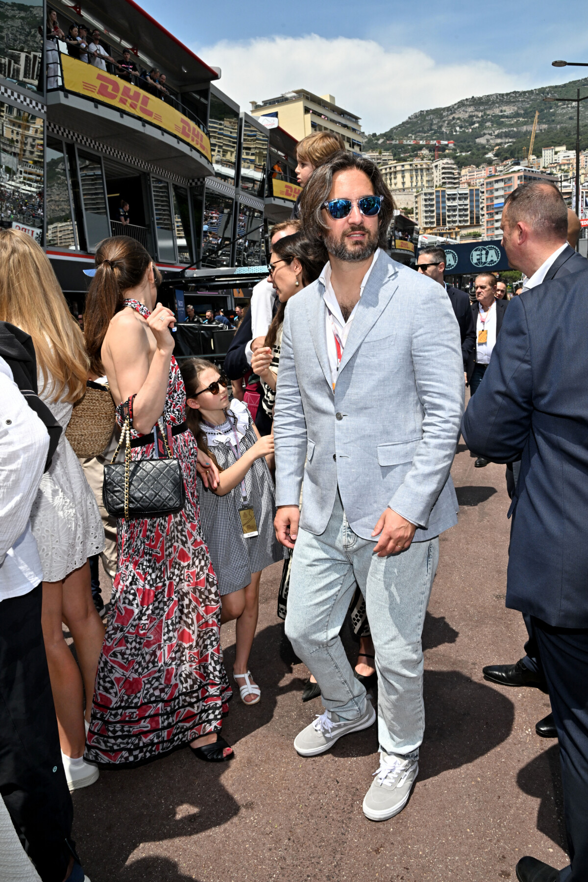 Photo : Dimitri Rassam - La famille princière de Monaco lors du 80ème ...