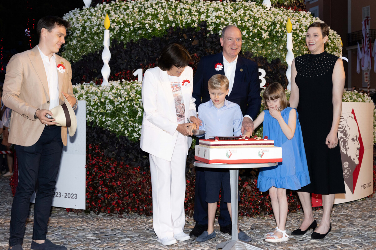 Photo : Louis Ducruet, La princesse Stéphanie de Monaco, le prince ...