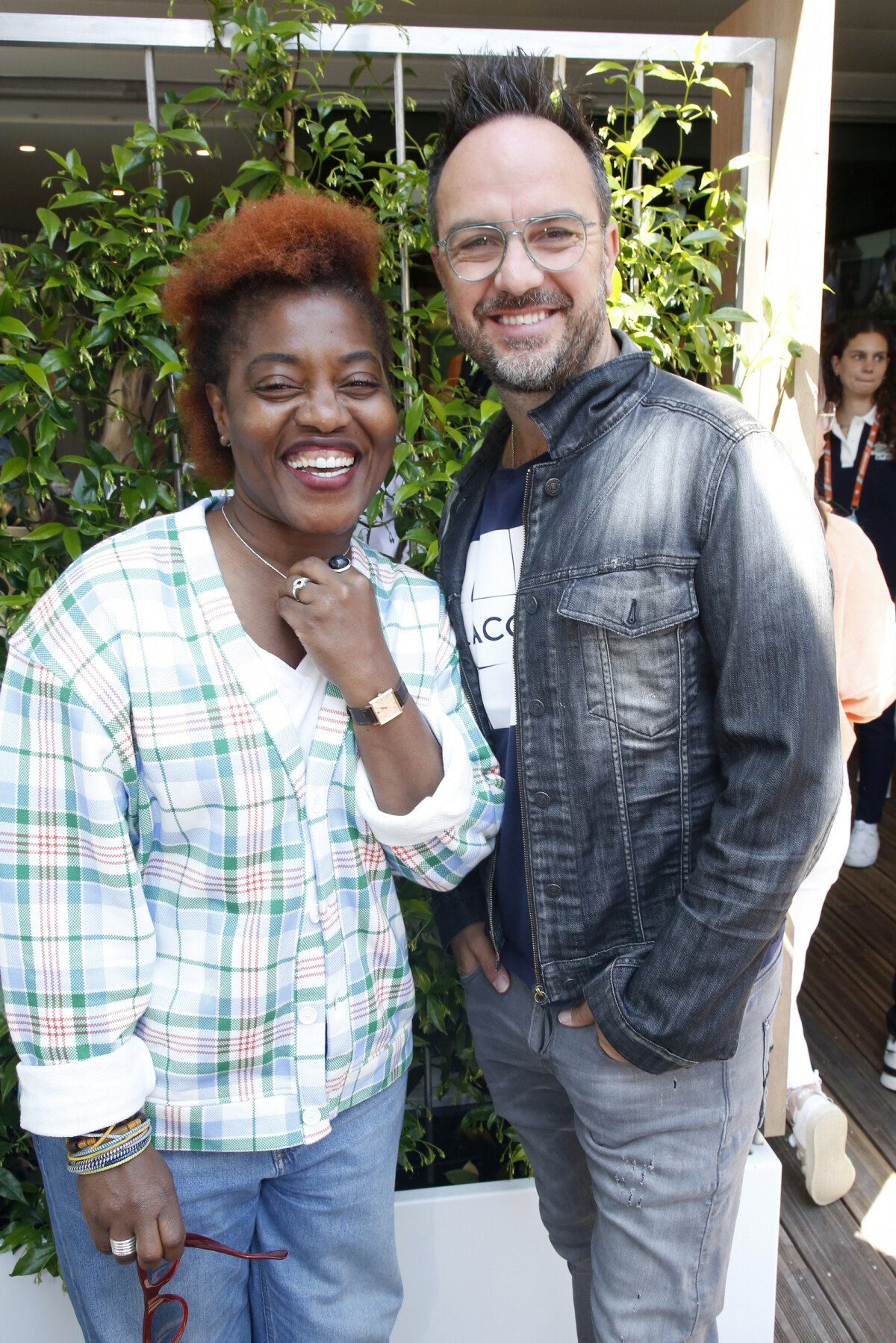 Photo : Claudia Tagbo et Jarry aux Internationaux de France de Tennis ...