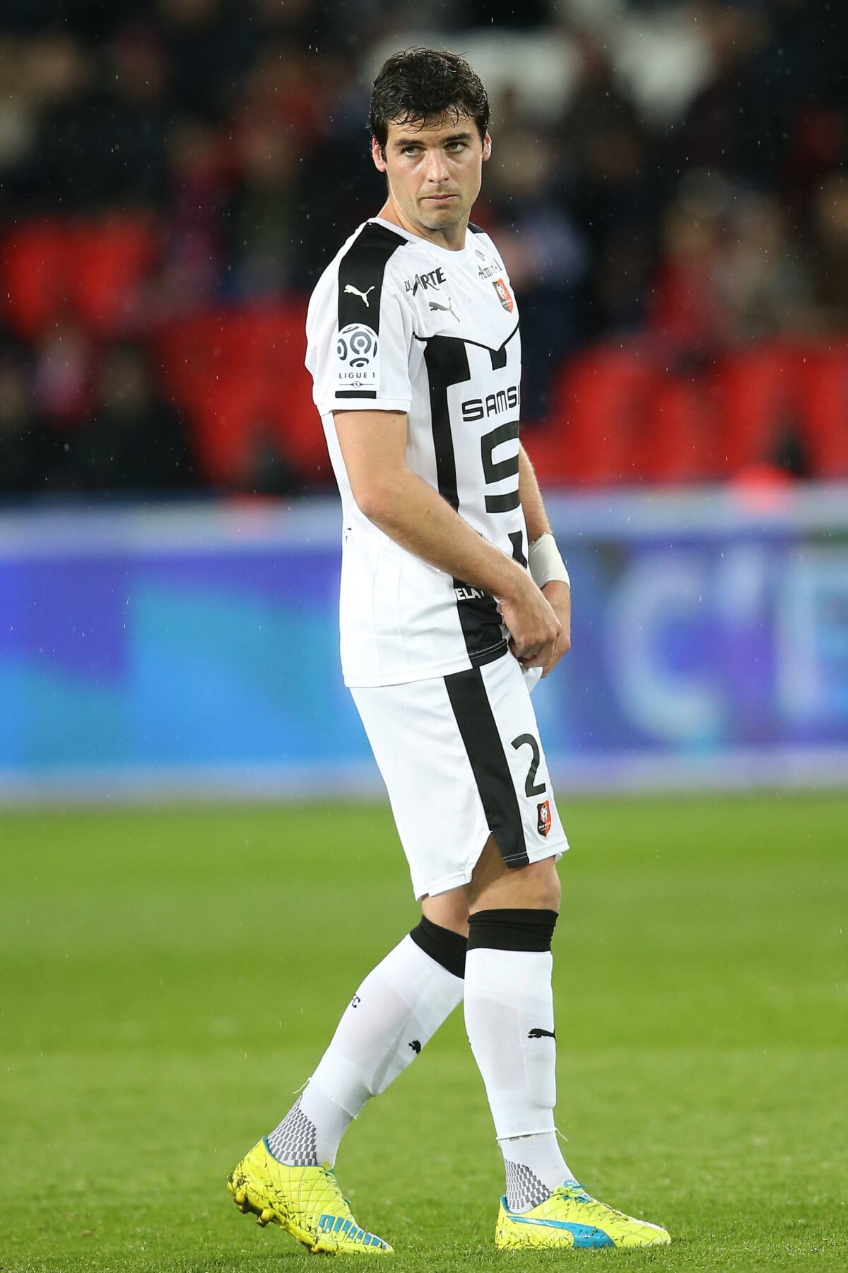 Photo : Yoann Gourcuff - People au match de football "PSG - Rennes" au ...