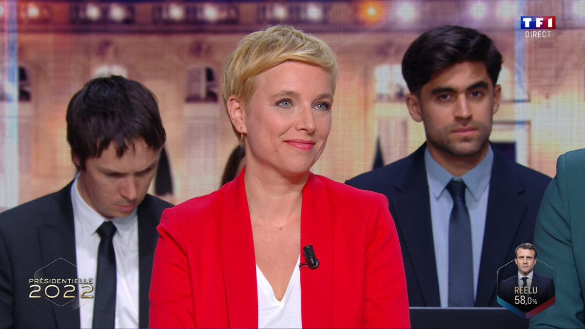 Photo : Clémentine Autain - Soirée électorale du 2e tour de l'élection ...