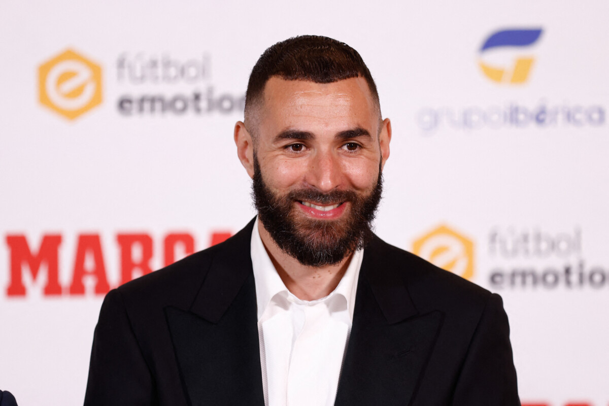 Photo : Karim Benzema dévoile le visage de son petit dernier Karim ...