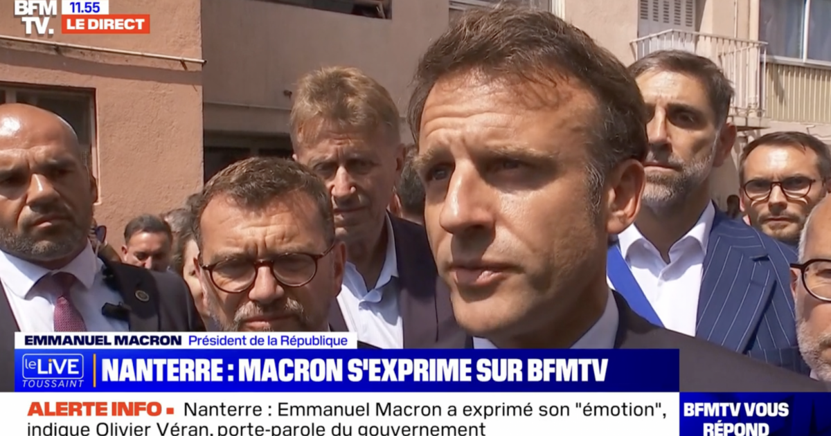 Mort de Nahel, 17 ans, à Nanterre : Emmanuel Macron réagit, Gérald ...