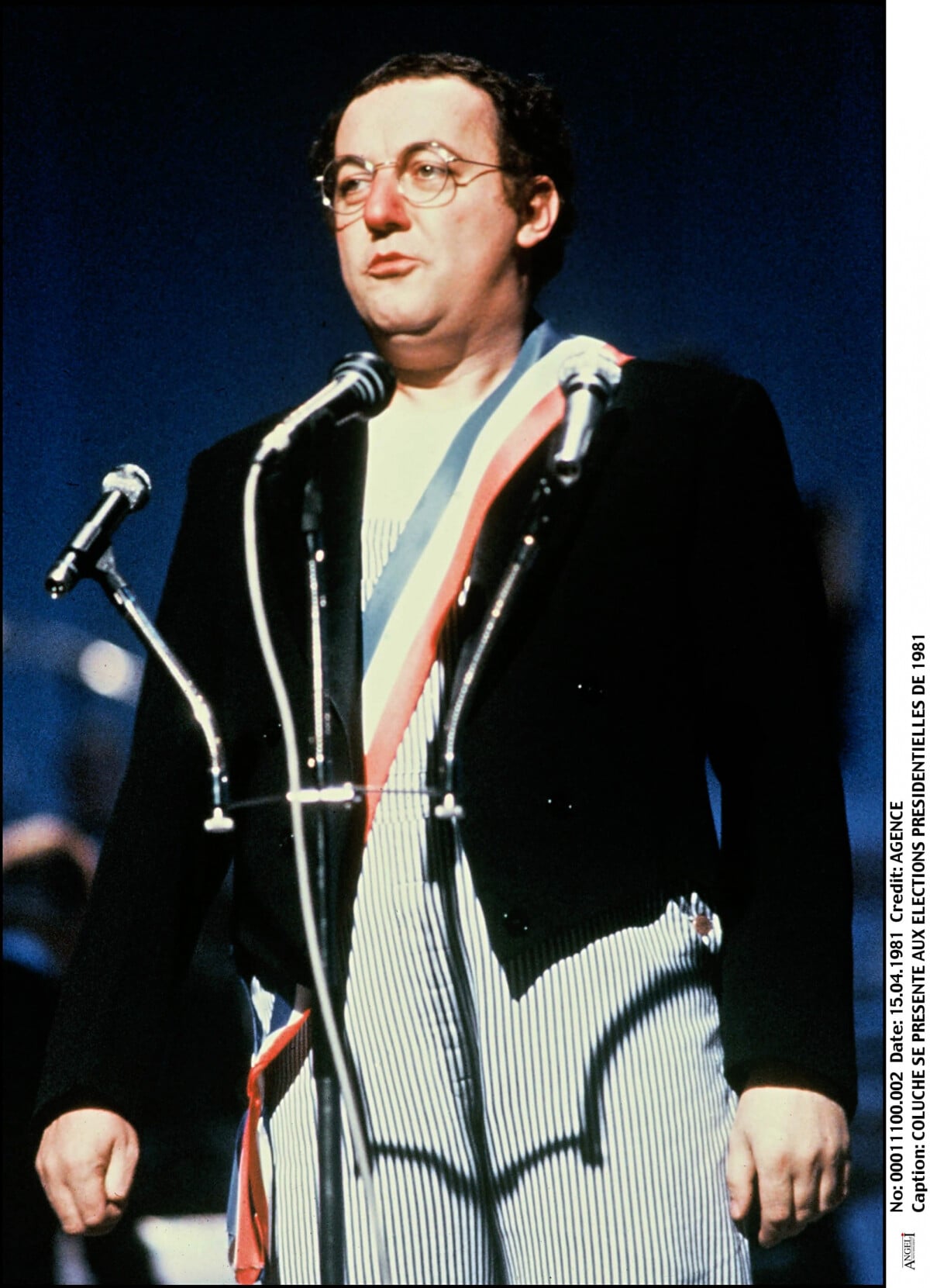 Photo : De son vivant, Coluche a été le propritéiare d'une Rolls Royce ...