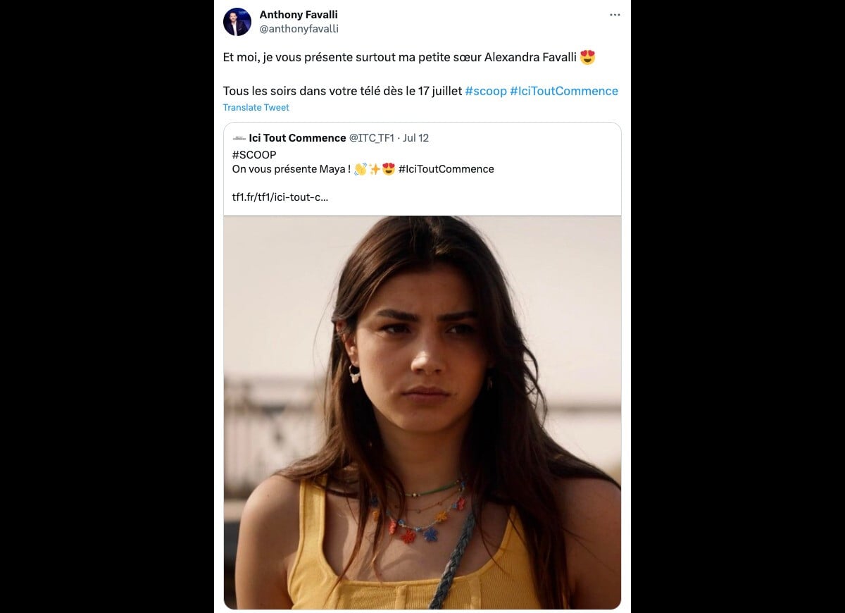 Photo : Non sans fierté, Anthony Favalli a bien évidemment partagé le ...